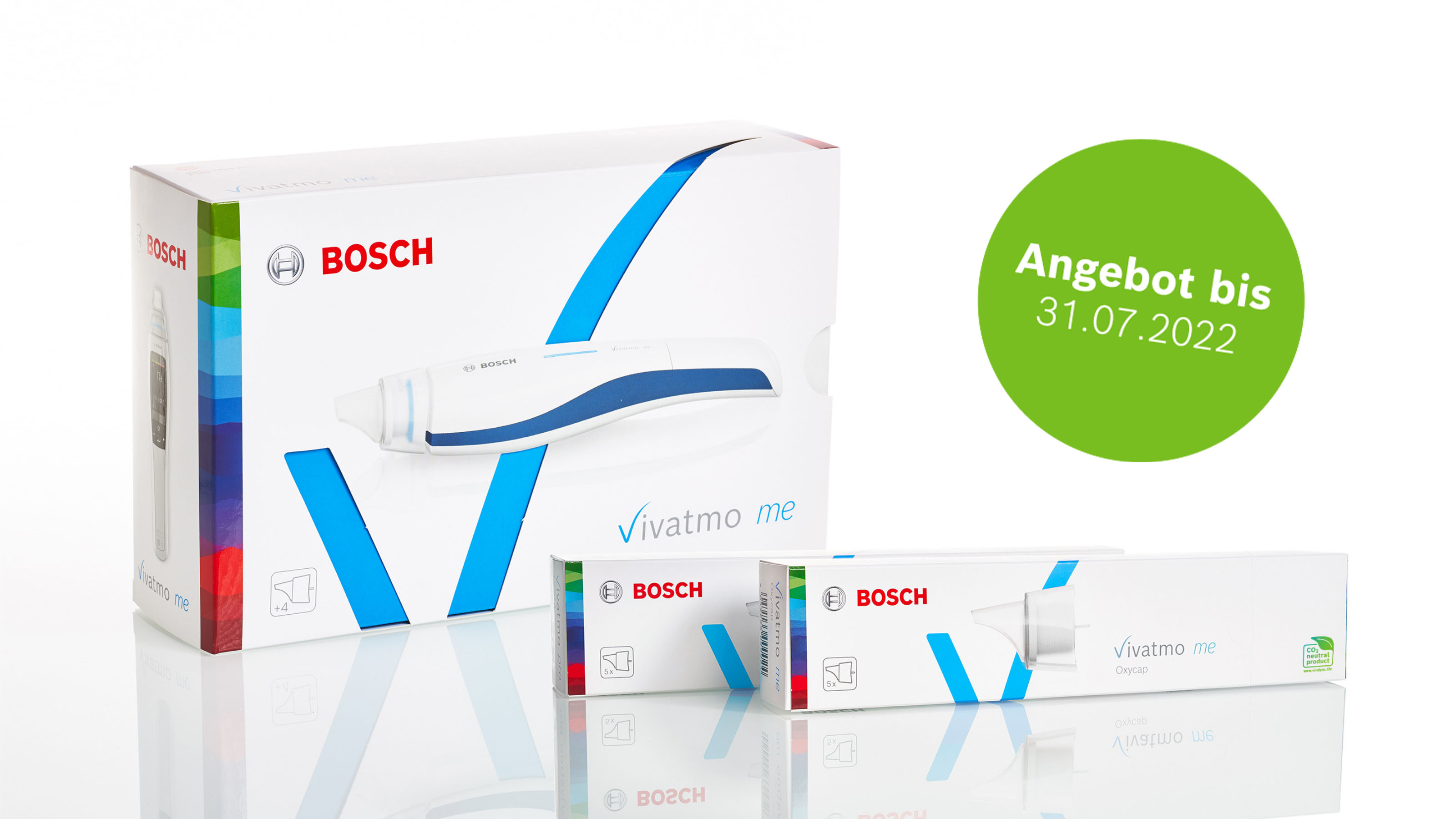 Vivatmo me Starter-Paket | FeNO-Messgerät für Asthmatiker | Bosch ...
